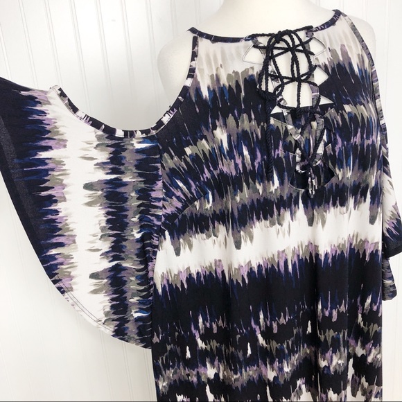 Cato | Dresses | Cato Plus Size 2224w Printed Party Dress Stretch ...